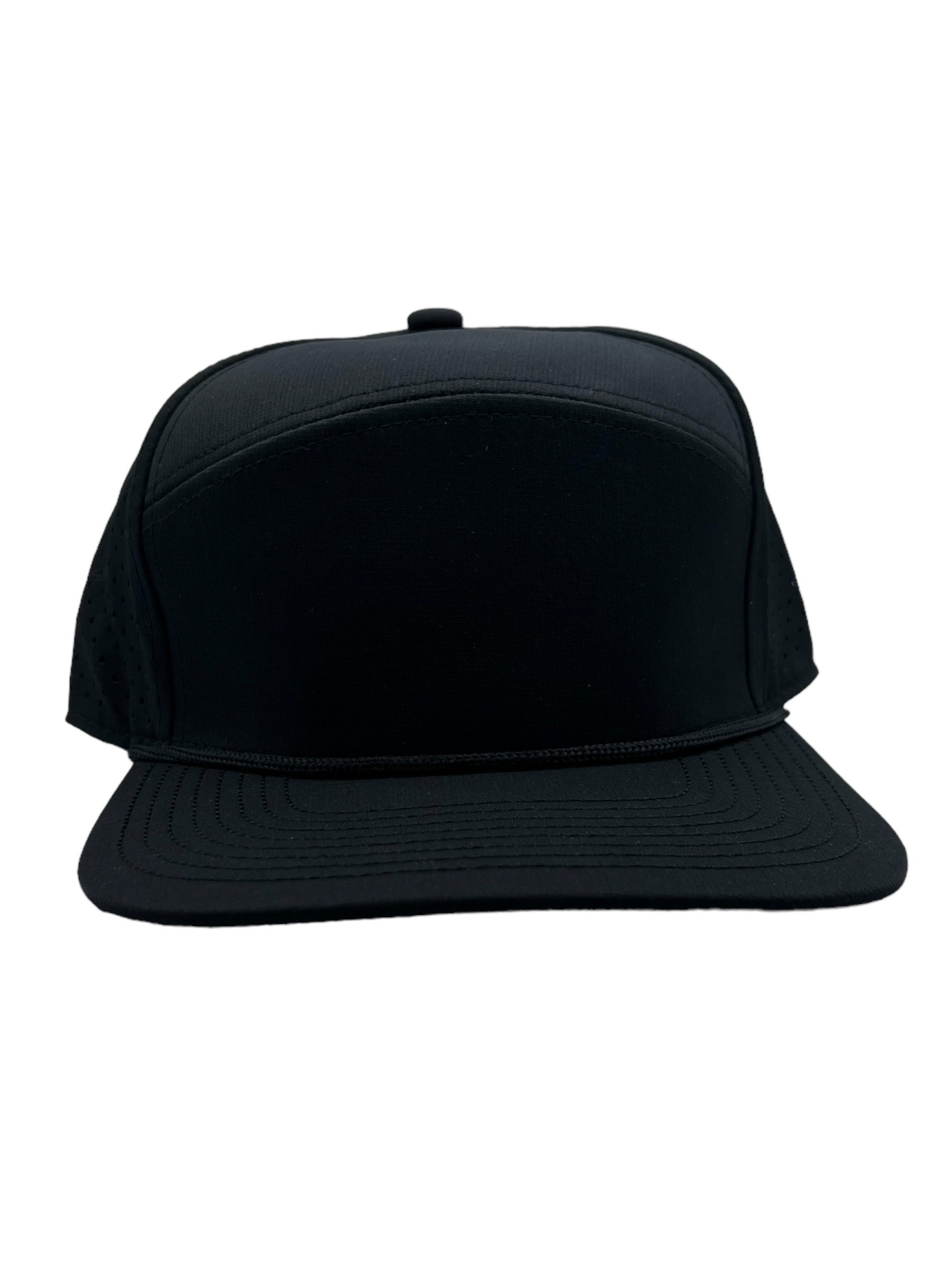Water-Resistant Snapback Black – hatvendor