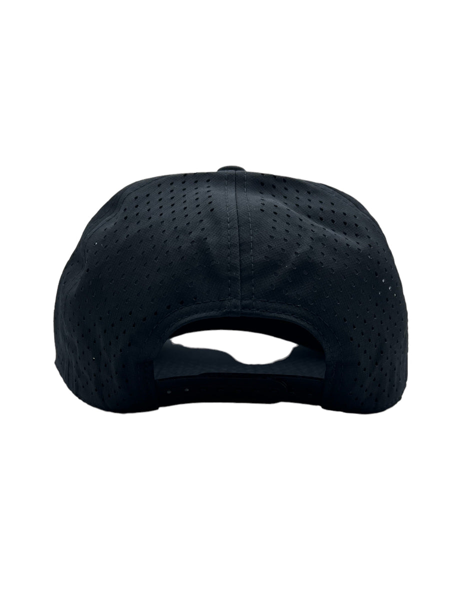 Water-Resistant Snapback Black – hatvendor
