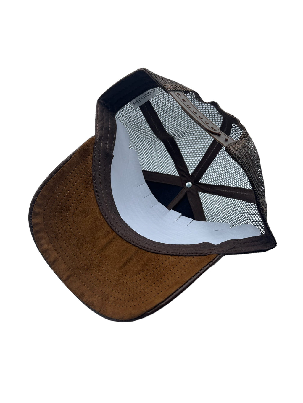 Pu Leather Suede Bottom Trucker Hat – hatvendor
