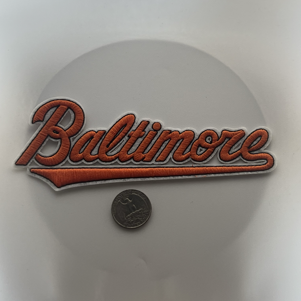 Orange Baltimore Patch – hatvendor